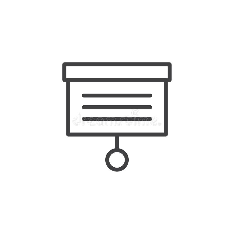 Projector Screen Simple Stock Illustrations – 2,153 Projector Screen ...