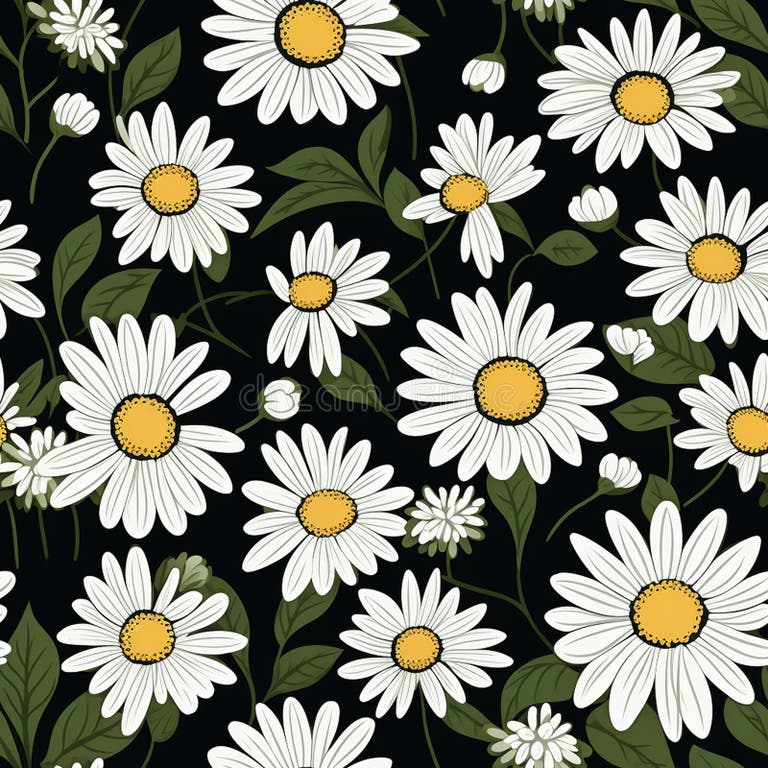 Presentation Slide Daisy Design for Creative Visuals Stock Illustration ...