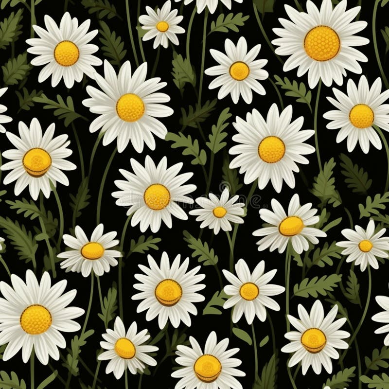 Presentation Slide Daisy Design for Creative Visuals Stock Vector ...