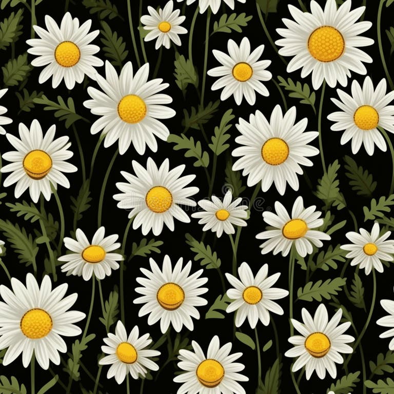 Presentation Slide Daisy Design for Creative Visuals Stock Vector ...