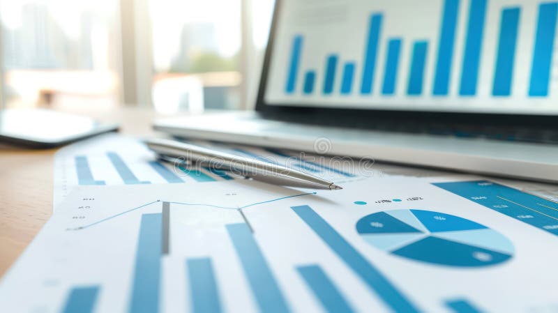 A Presentation Slide Summarizing Key Findings Stock Illustration ...