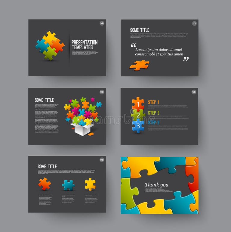 Colorful Presentation Slides Stock Illustrations – 1,775 Colorful ...