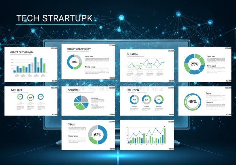 Startup Presentation Poster Stock Illustrations – 10,274 Startup ...