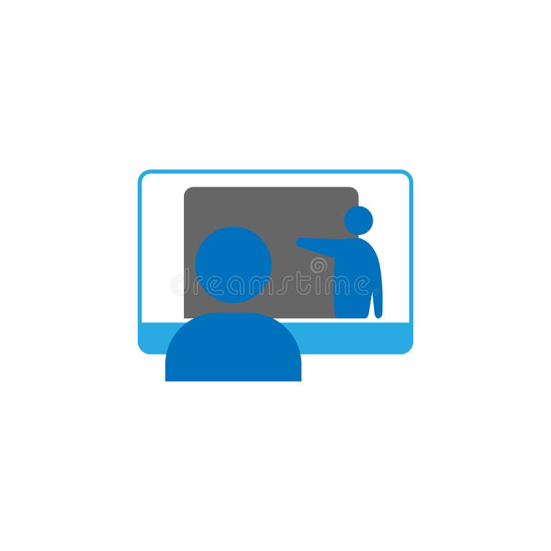Presentation, Teaching And Online Icon. Element Of Education Icon For ...