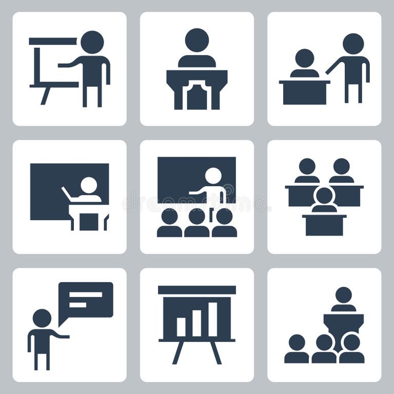 Teaching Icons Stock Illustrations – 17,439 Teaching Icons Stock ...