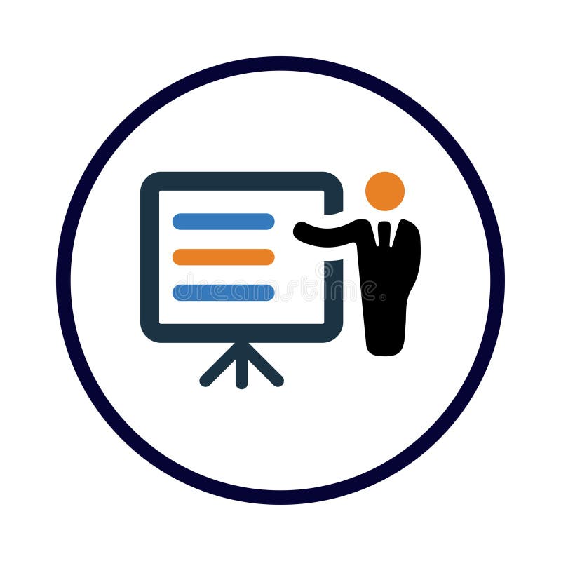 Presentation, Teaching , Training , Business Presentation Icon Stock ...