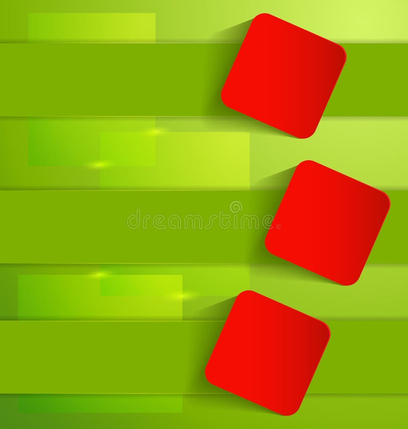 Presentation Template with Empty Text and Graphics Boxes Stock ...