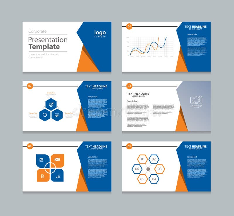 Presentation Template and Info Graph Element Design Stock Vector ...