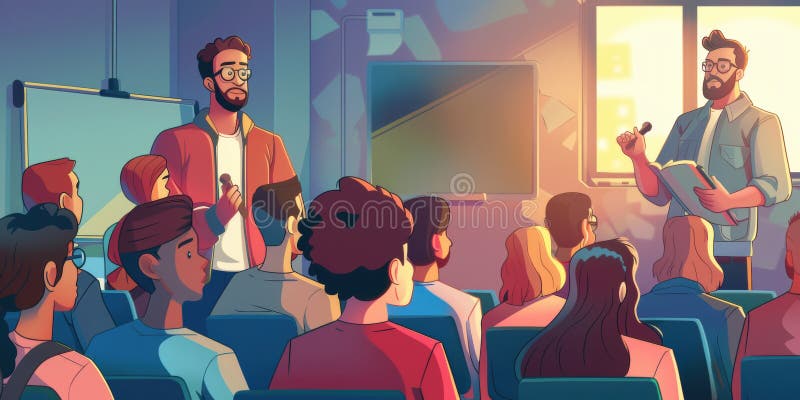 Presentation To a Diverse Audience. Created by Generative Artificial ...