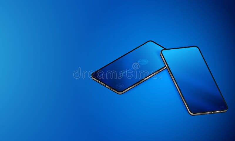 The Presentation of the Two Smartphones. Modern Technological Devices ...