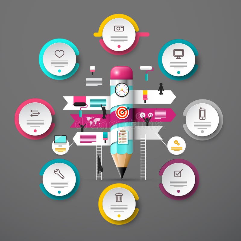 Pencil Flow Chart Stock Illustrations – 338 Pencil Flow Chart Stock ...