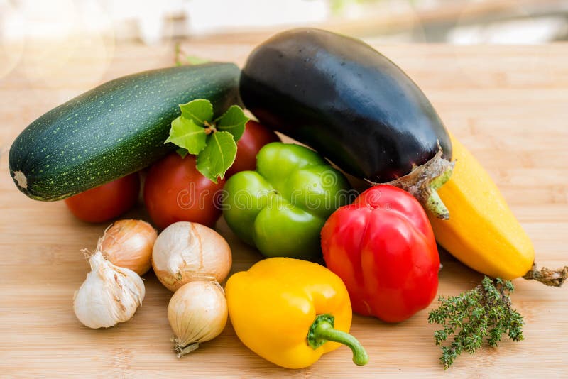 Presentation of a Vegetable Platter for the Preparation of a ...