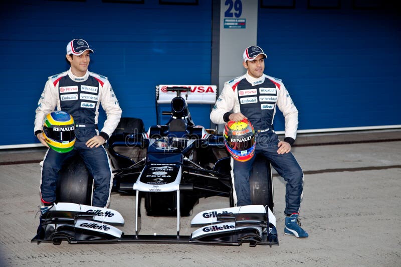 Presentation of the Williams FW34, 2012 Editorial Photo - Image of ...
