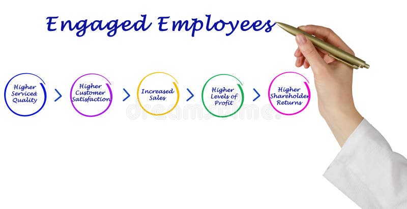 Engaged Employees stock image. Image of diagram, expert - 94354835