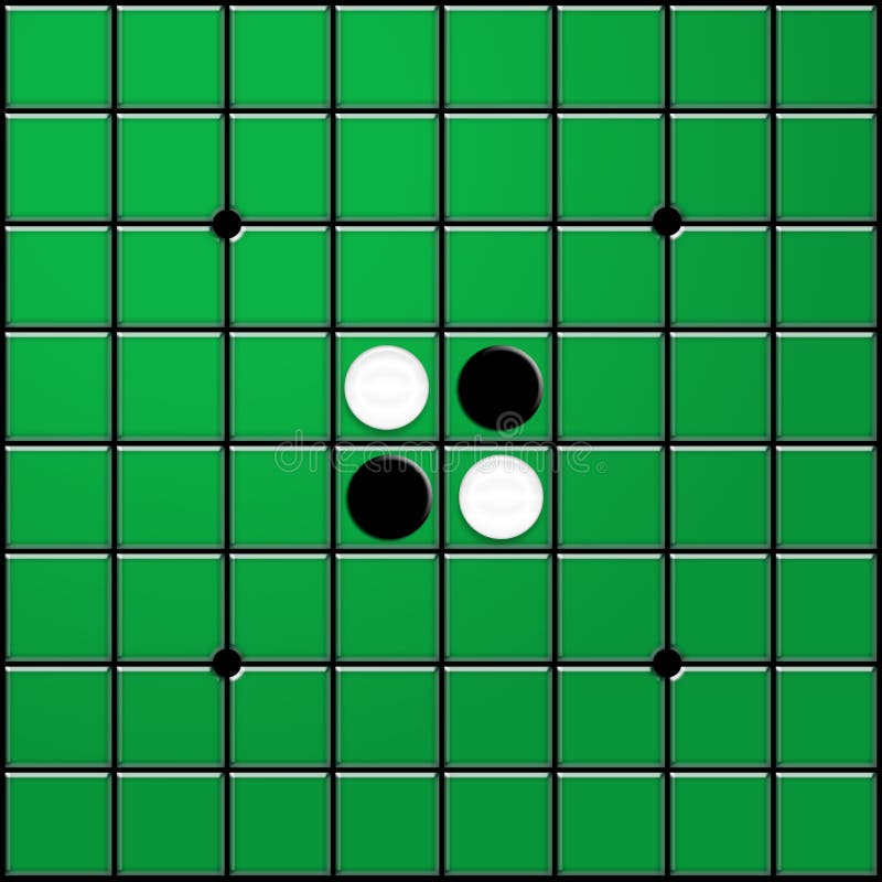 Reversi stock image. Image of othello, board, strategy, reversi - 95333