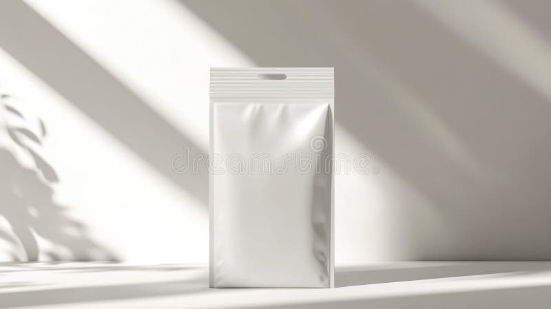 Presenting a 3D Packaging Mockup Featuring a Blank White Box with a ...