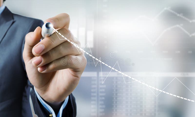 Presenting growth strategy stock image. Image of presentation - 56585125