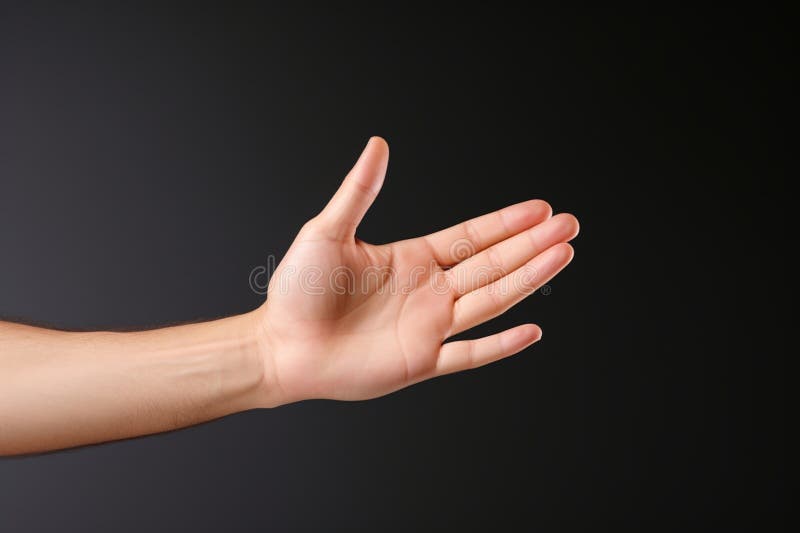 Presenting Hand Gesture Creates an Effective Advertising Background ...