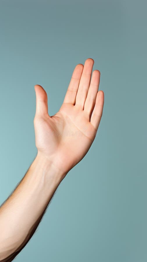 Presenting Hand Gesture Creates an Effective Advertising Background ...