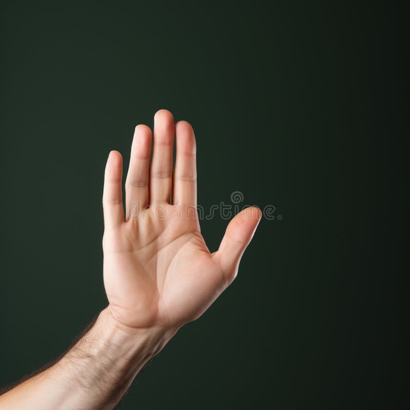 Presenting Hand Gesture Creates an Effective Advertising Background ...