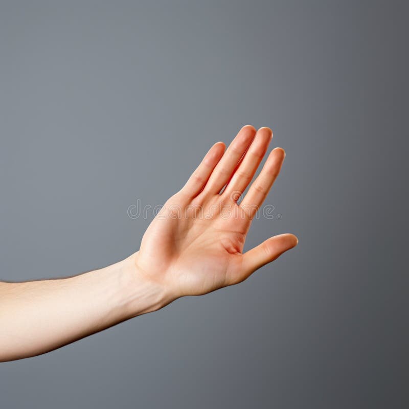 Presenting Hand Gesture Creates an Effective Advertising Background ...