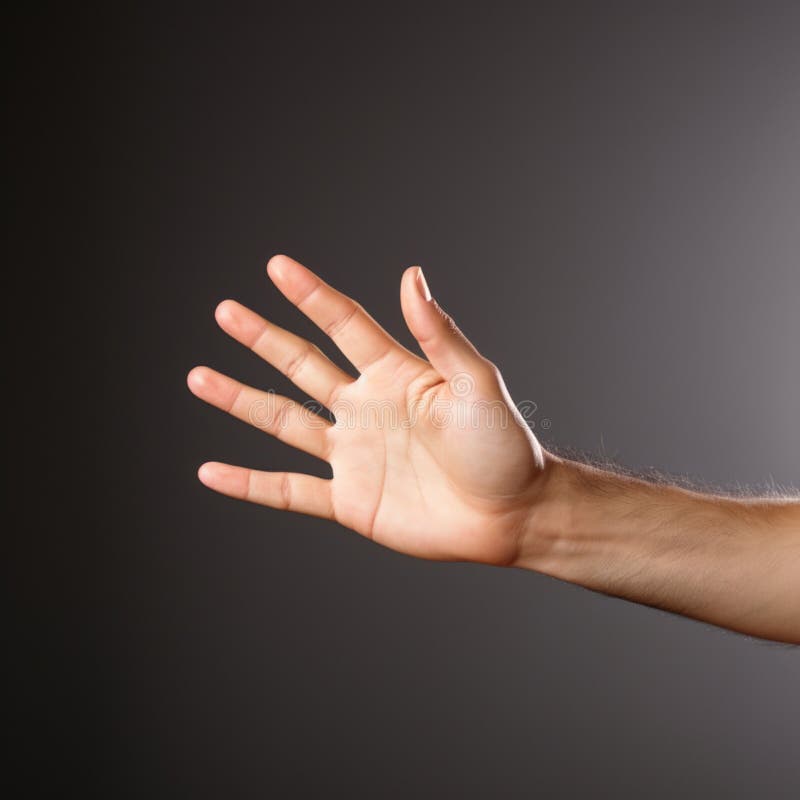 Presenting Hand Gesture Creates an Effective Advertising Background ...