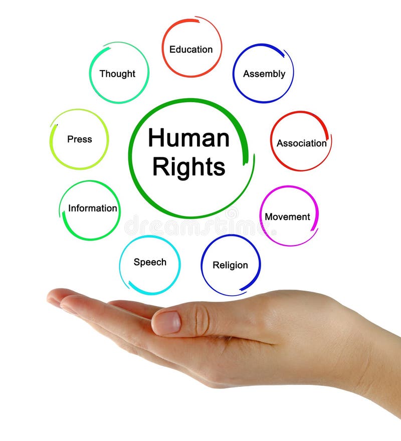 Presenting Nine Human Rights Stock Photo - Image of presenting, concept ...