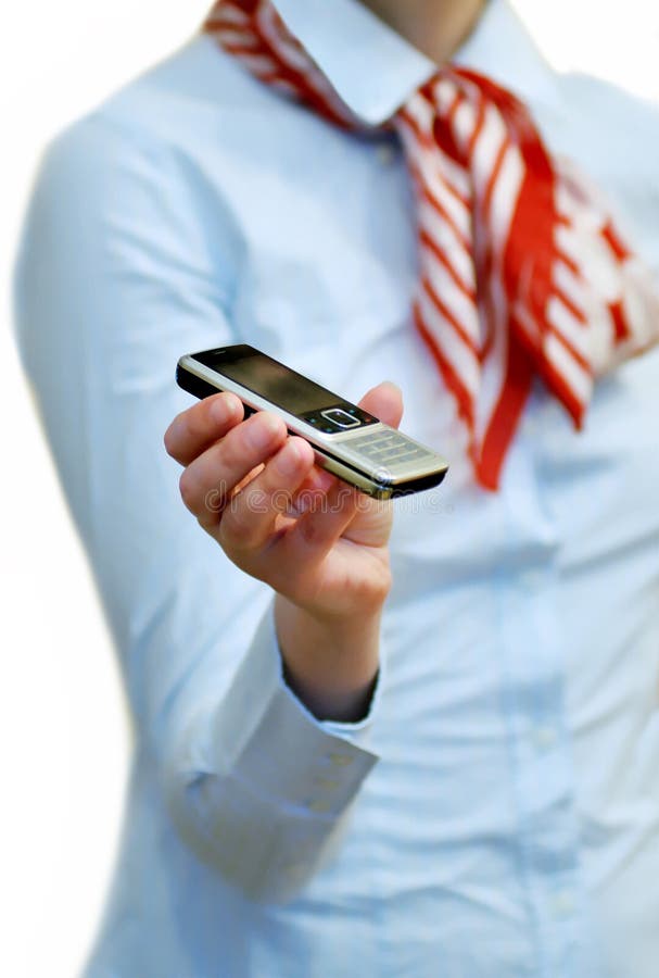 Presenting phone stock photo. Image of communications - 11319464