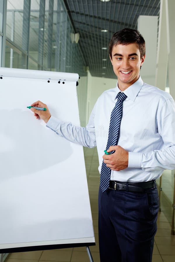 Presenting project stock image. Image of career, associate - 22465579