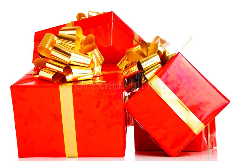 Presents stock photo. Image of present, celebrate, gold - 11137888