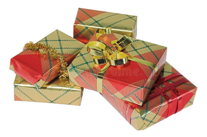 Christmas presents stock image. Image of wrapping, decoration - 220529