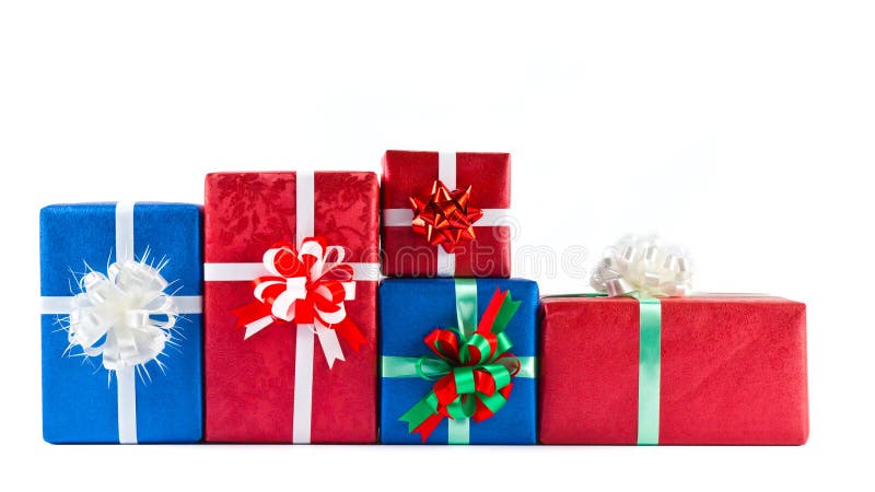 Presents stock photo. Image of gift, present, white, decoration - 27778178