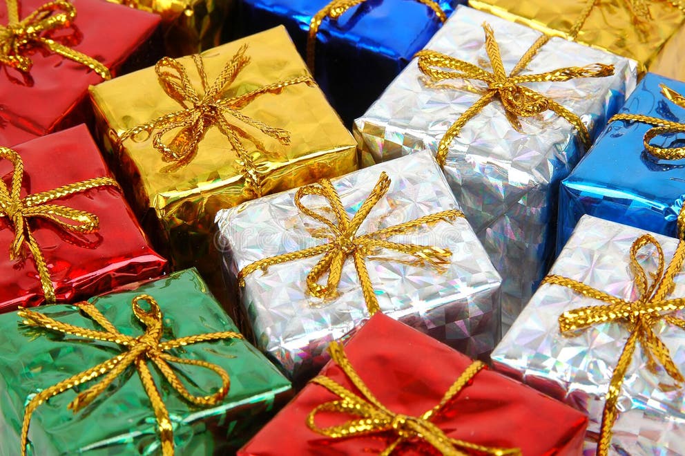 Presents stock image. Image of presents, decoration, tree - 335531