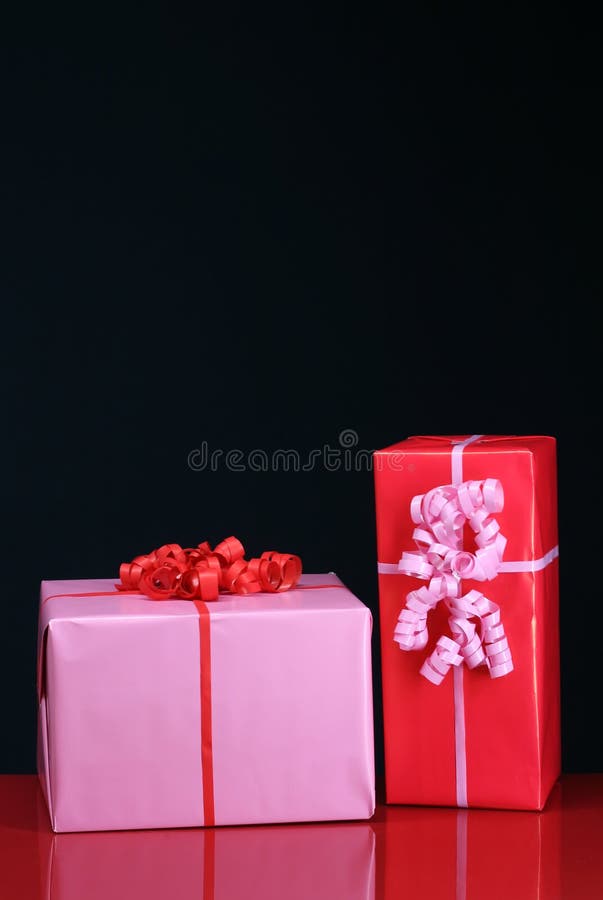 Presents stock image. Image of presents, pink, valentine - 4062901