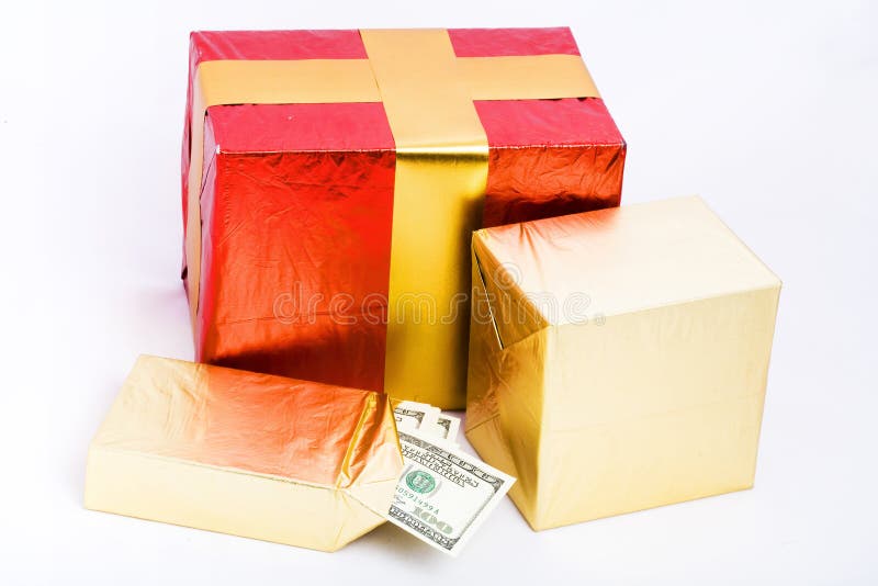 Presents stock image. Image of banknote, presen, finance - 7399193