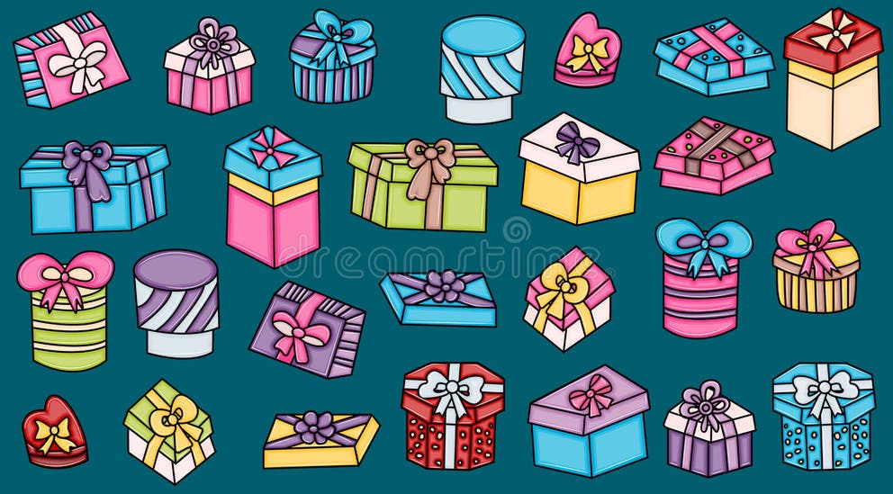 Cartoon Presents Stock Illustrations – 68,770 Cartoon Presents Stock ...
