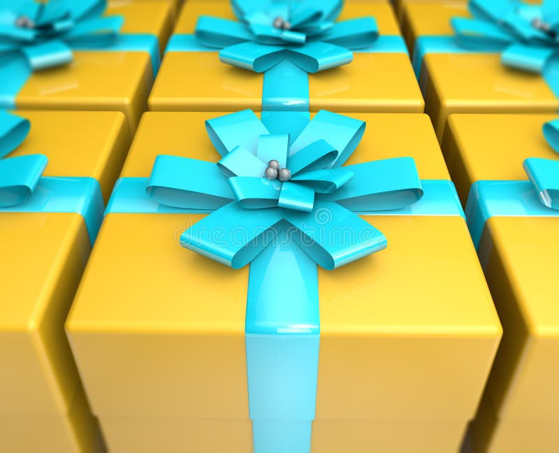 Presents stock illustration. Illustration of greeting - 34549910