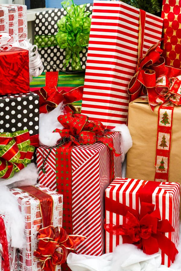 Presents stock image. Image of christmas, gift, pattern - 35805911