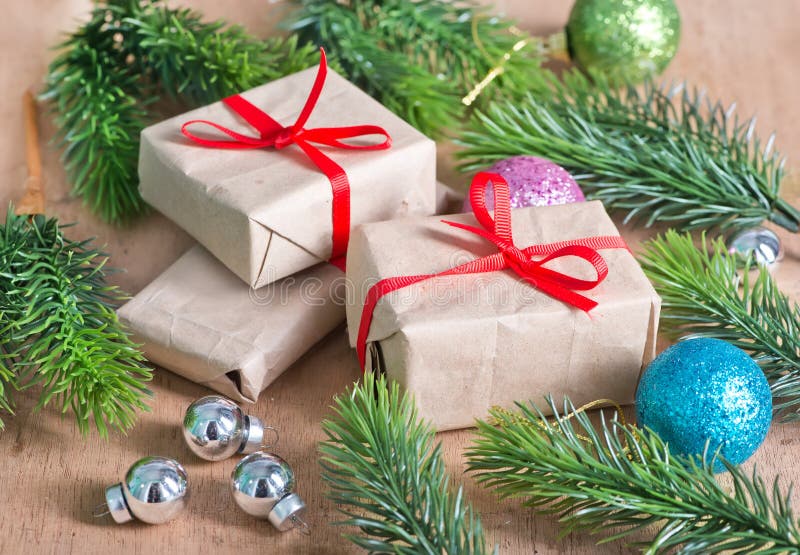 Presents stock image. Image of presents, natural, noel - 62540273