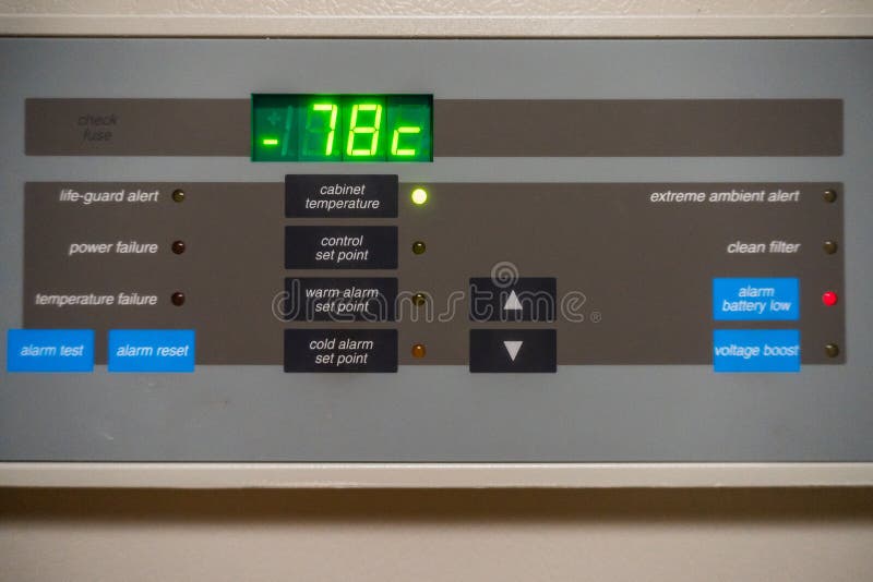 Preserve Specimens with Extreme Cold in these Freezers Stock Photo ...