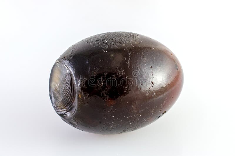 Preserved Century Egg with Crystallized Patterns Stock Photo - Image of ...
