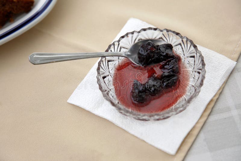 Preserved cherry sweet stock photo. Image of honey, organic - 115645118