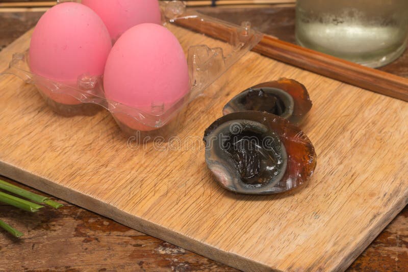 Preserved eggs stock photo. Image of food, century, cuisine - 39141052