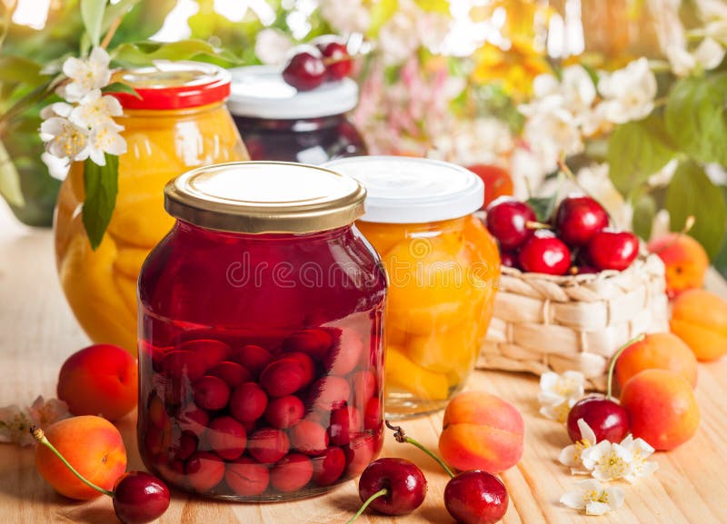Preserved Fruit and Berries Stock Image - Image of fresh, closeup: 41660323