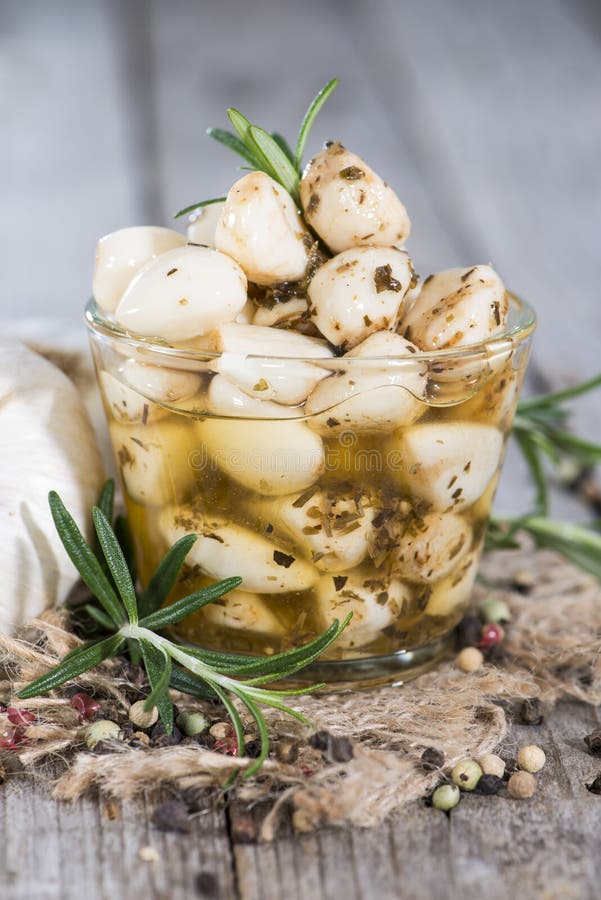 Preserved Garlic stock photo. Image of preserves, nutrition - 37901138