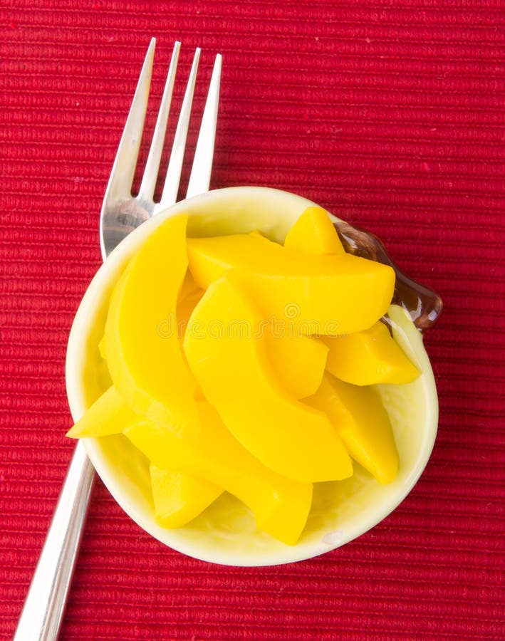 Preserved Mango Fruits Snack on a Background Stock Photo - Image of ...