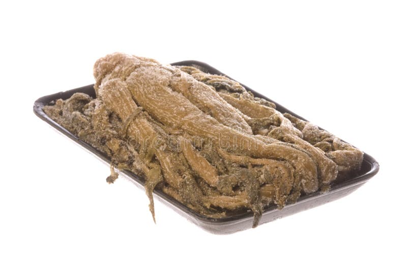 Salted Mustard Root Isolated Stock Image - Image of nutrition, root ...