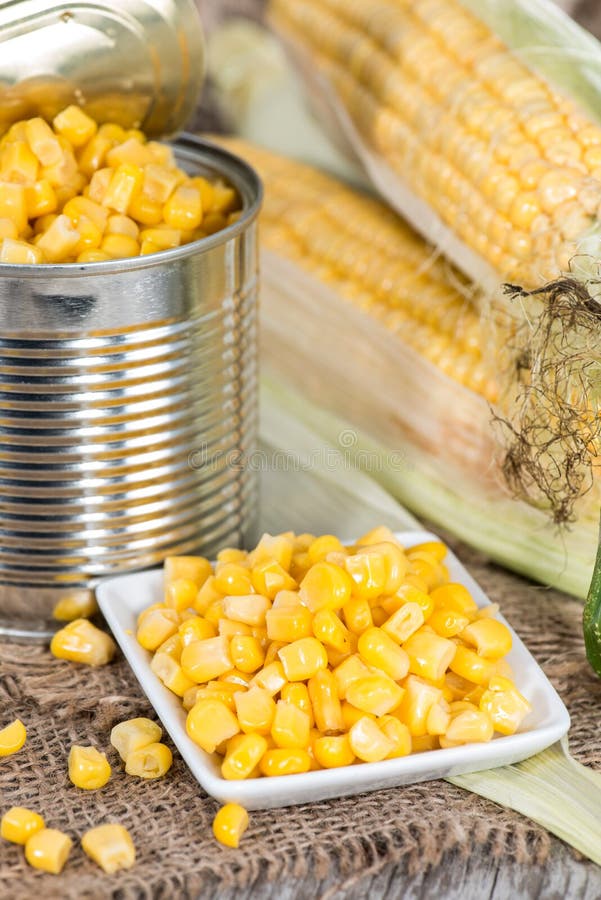 Preserved Sweetcorn stock photo. Image of grain, sweet - 34120502
