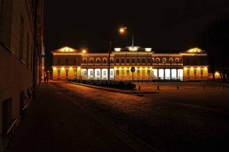 Presidency building stock image. Image of work, lithuania - 22438755