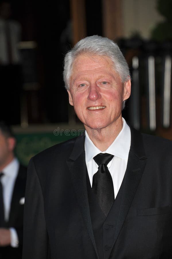 President Bill Clinton editorial image. Image of nights - 25276070